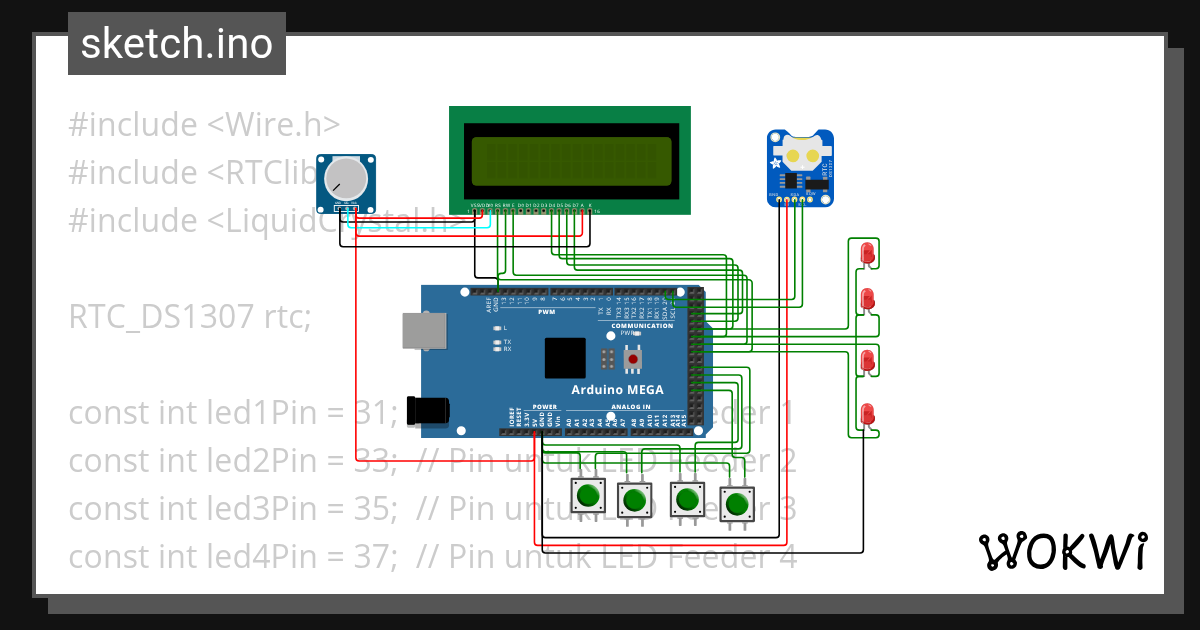 Proyek Akhir - Wokwi ESP32, STM32, Arduino Simulator