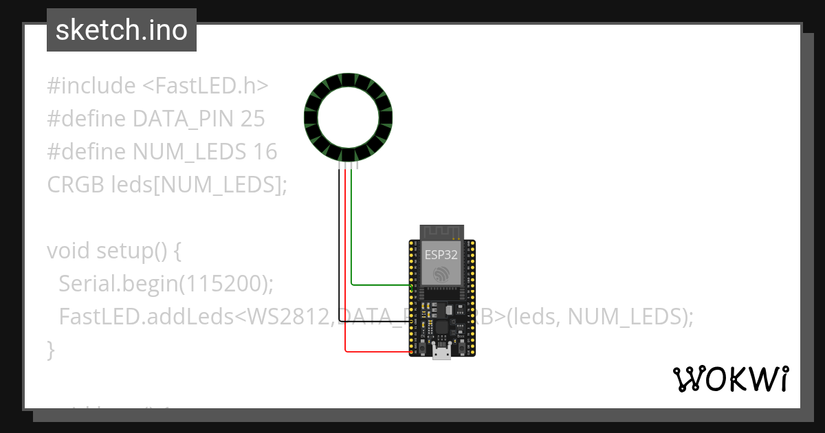 HANS_LES11_LED_KERSTBOOM - Wokwi ESP32, STM32, Arduino Simulator