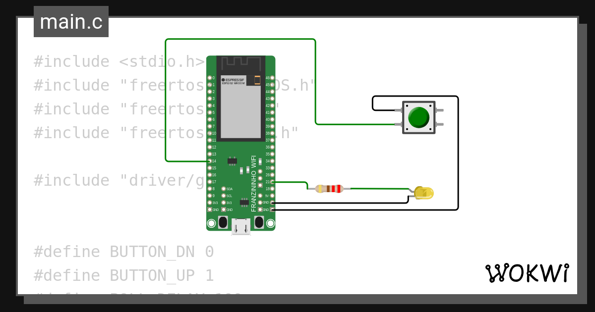 Projekti Wokwi Esp32 Stm32 Arduino Simulator 9820