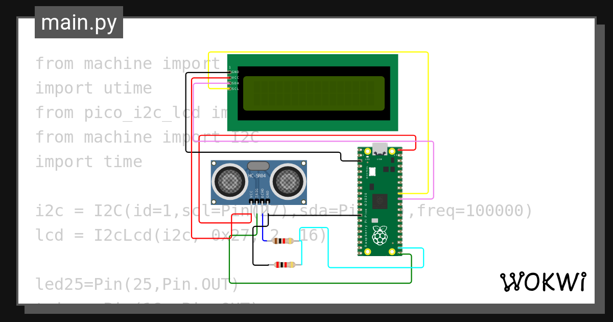 Sensorhc Sr04 Modificacion Wokwi Esp32 Stm32 Arduino Simulator