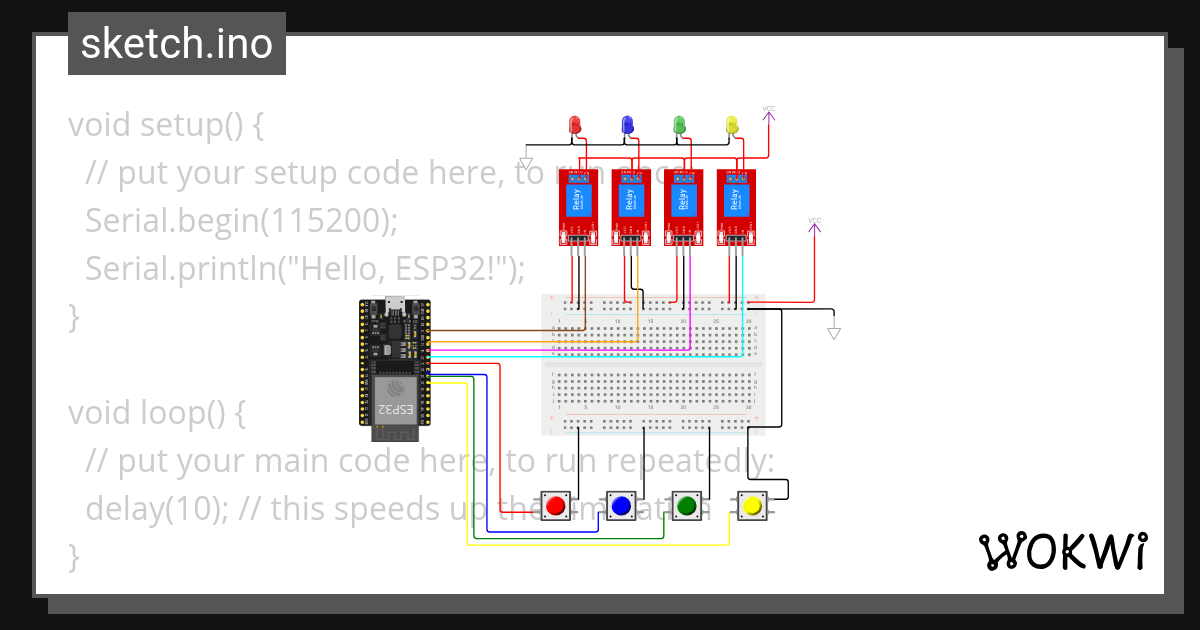 home automation Copy (5) - Wokwi ESP32, STM32, Arduino Simulator