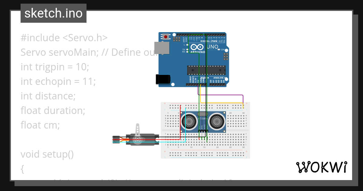 servo - Wokwi ESP32, STM32, Arduino Simulator