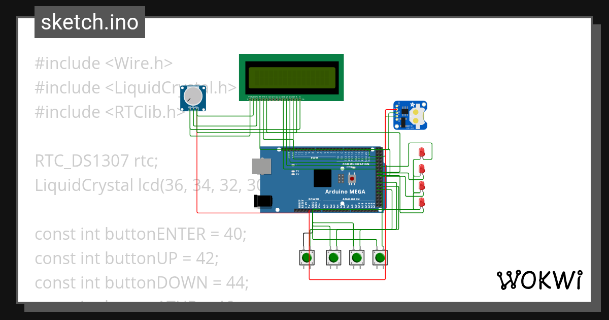 projek mikro - Wokwi ESP32, STM32, Arduino Simulator
