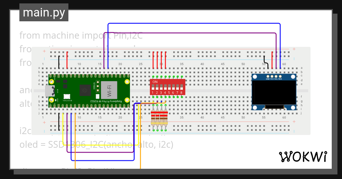 parcial arqui - Wokwi ESP32, STM32, Arduino Simulator