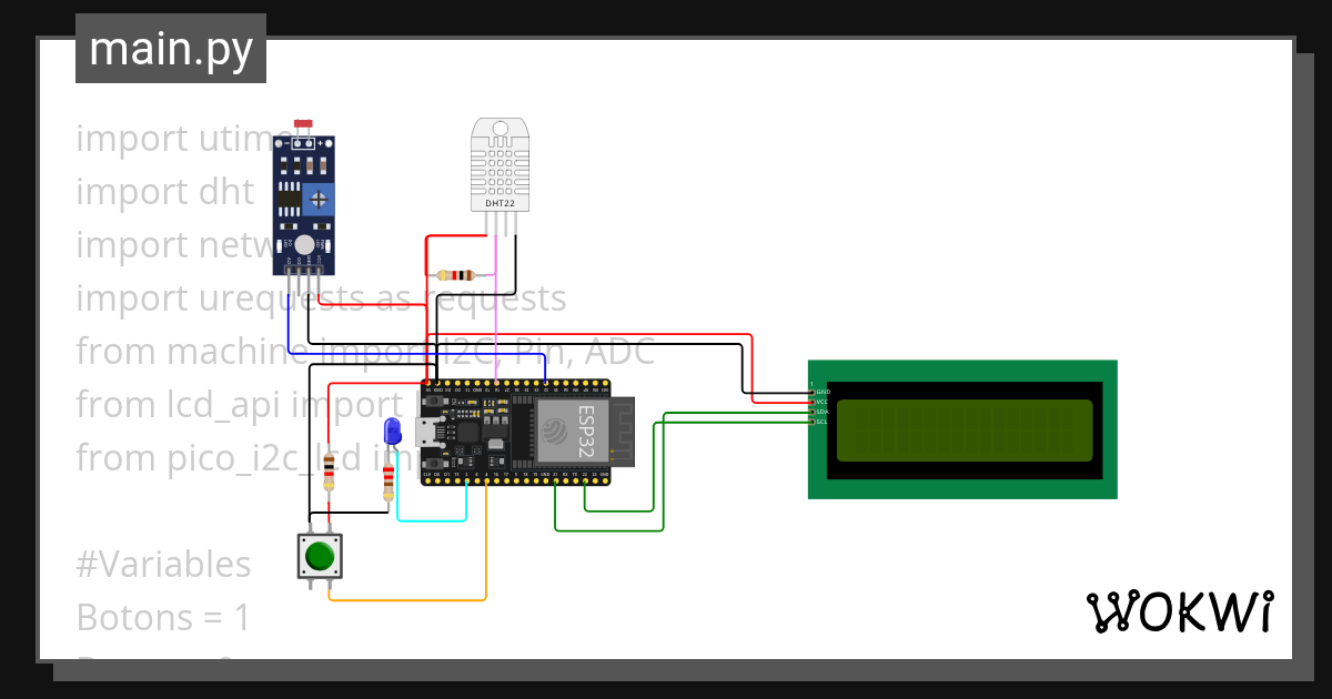 Proyecto2 - Wokwi ESP32, STM32, Arduino Simulator
