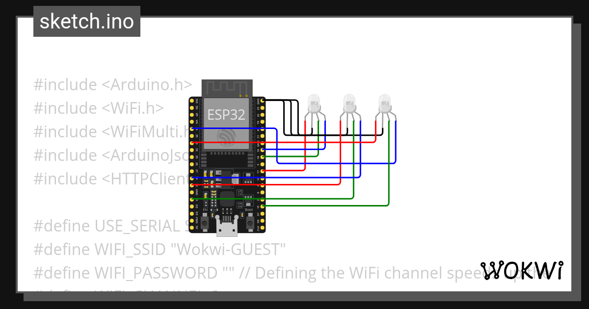 PM2.5_RGB.LED - Wokwi ESP32, STM32, Arduino Simulator