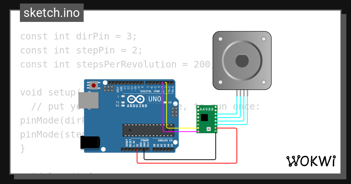 Motor Dc Wokwi Esp32 Stm32 Arduino Simulator 6711