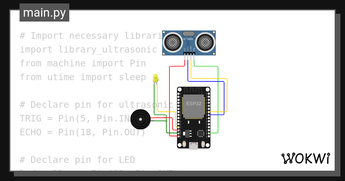 Buzzer Wokwi Esp32 Stm32 Arduino Simulator 4412