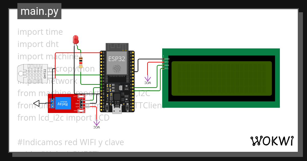 SensorDHT - TEMP PC - TP.V05 - Wokwi ESP32, STM32, Arduino Simulator