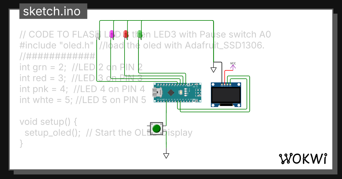 First Blinking Lights Electronics Copy - Wokwi ESP32, STM32, Arduino ...