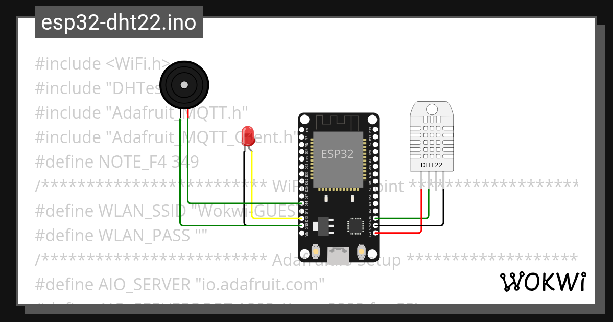 MQTT com Adafruit IO Copy (2) - Wokwi ESP32, STM32, Arduino Simulator