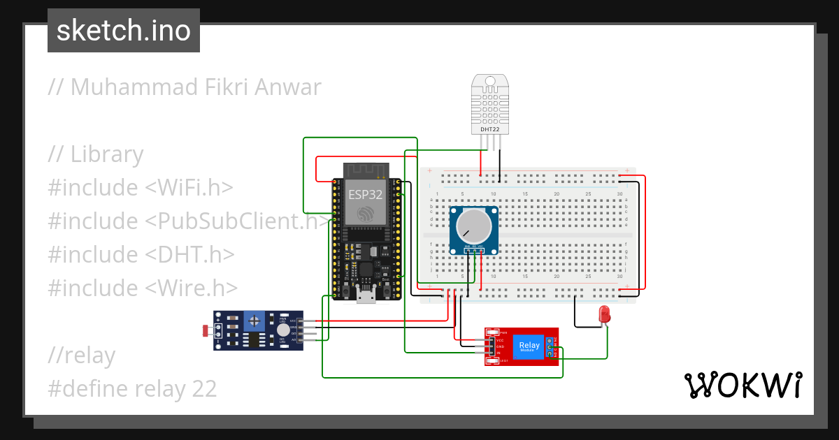Fikri Project ASAS - Wokwi ESP32, STM32, Arduino Simulator