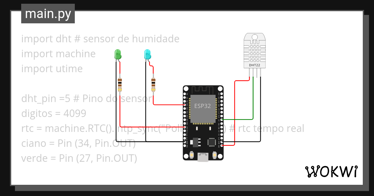 Wokwi - Online ESP32, STM32, Arduino Simulator