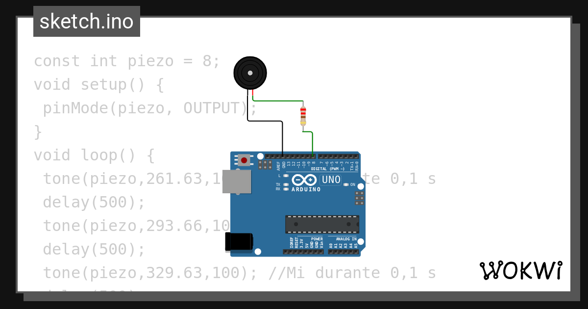 Musica Wokwi Esp32 Stm32 Arduino Simulator