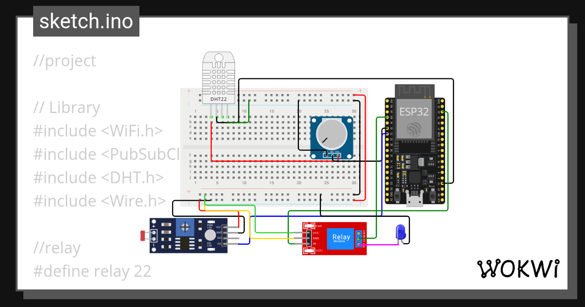 Brilliant L.F. - Wokwi ESP32, STM32, Arduino Simulator