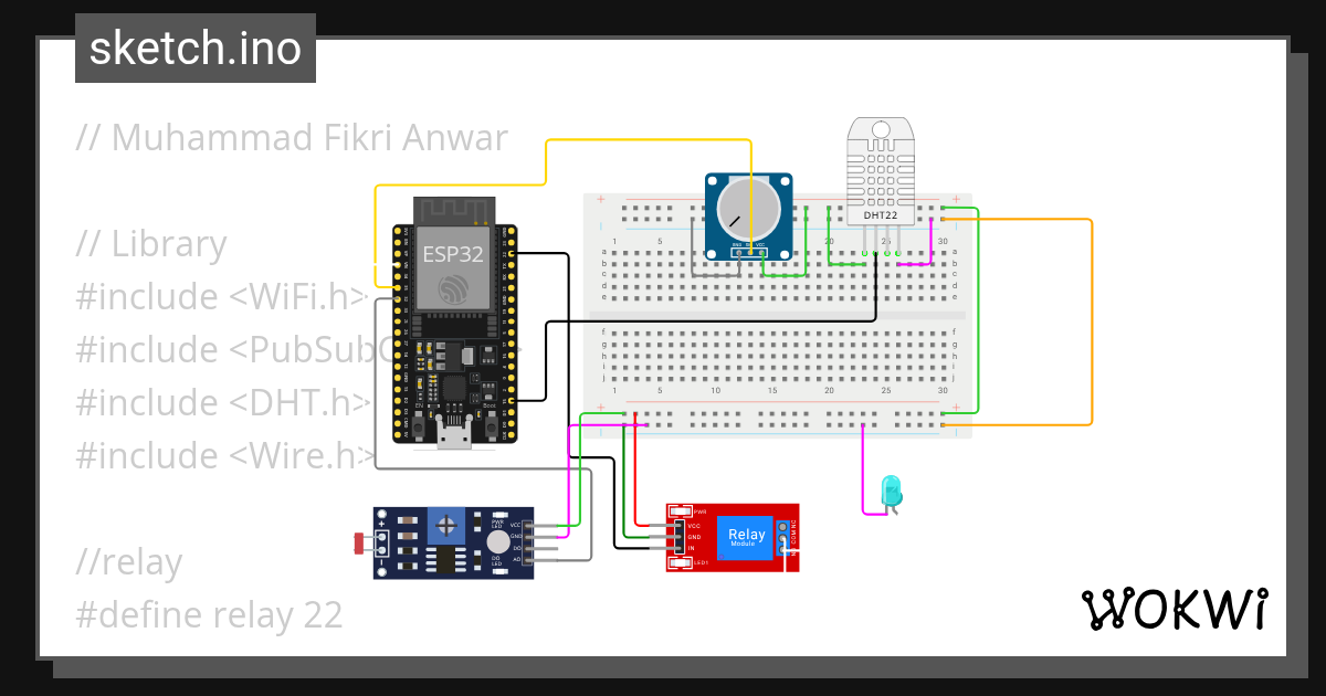 Danisa Aji ASAS1 - Wokwi ESP32, STM32, Arduino Simulator
