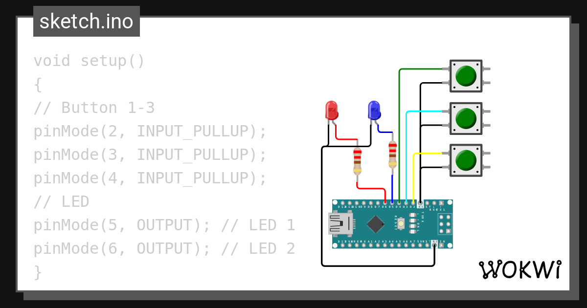 Percabangan Latihan Wokwi Esp32 Stm32 Arduino Simulator 1867