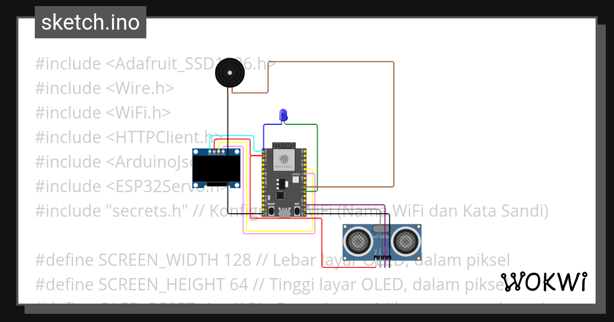 IoT_Isnaini - Wokwi ESP32, STM32, Arduino Simulator