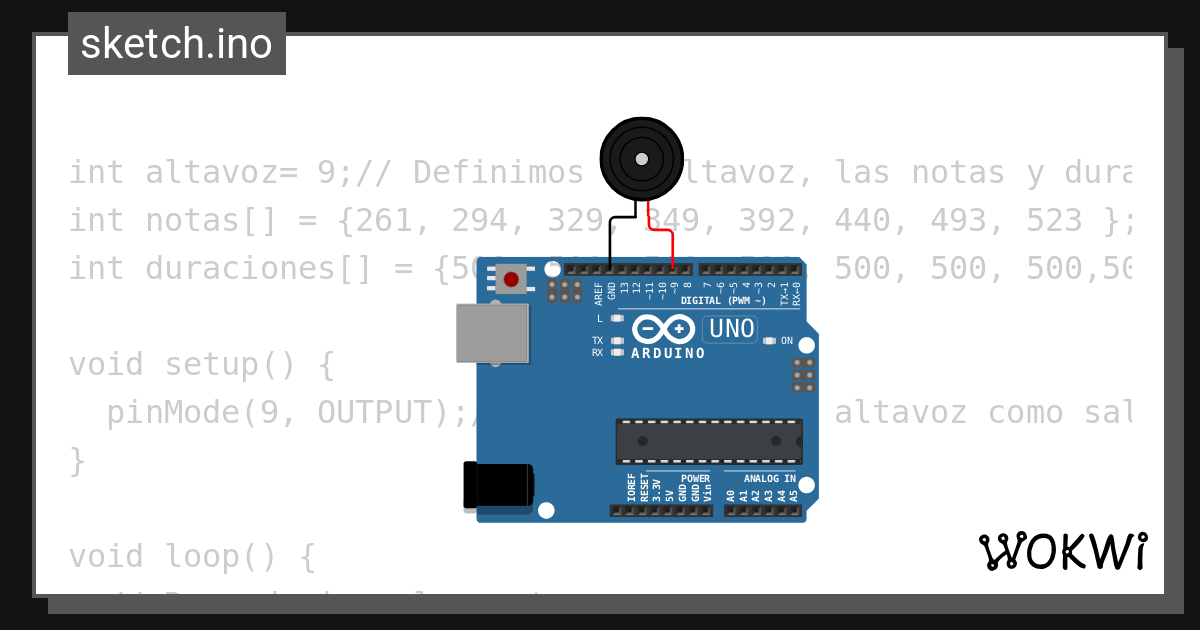 Escala Musical Wokwi Esp32 Stm32 Arduino Simulator