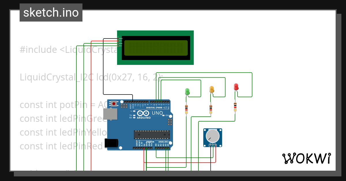 input analog - Wokwi ESP32, STM32, Arduino Simulator