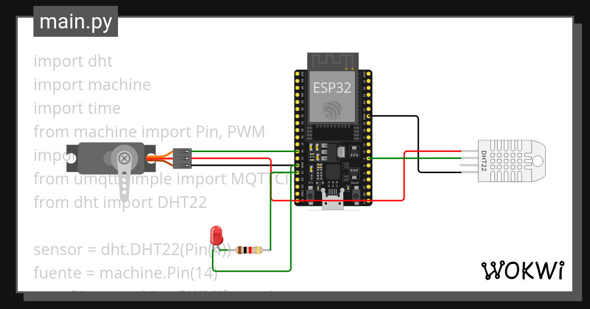 funciona - Wokwi ESP32, STM32, Arduino Simulator
