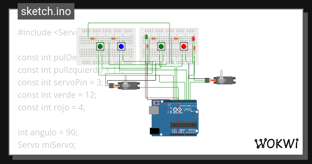 pulsador IZQ y DER JMAP 2Exam Corregido - Wokwi ESP32, STM32, Arduino Simulator