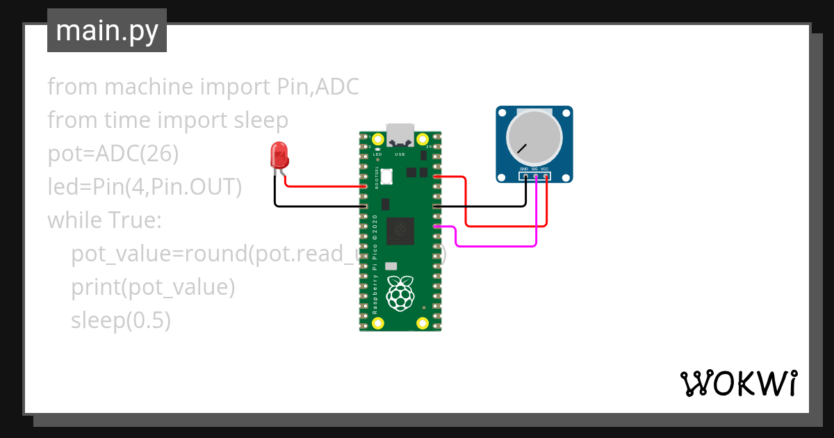 Pico Adc Copy Wokwi Esp32 Stm32 Arduino Simulator