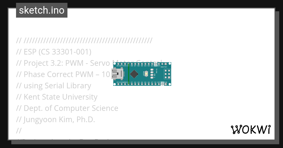 example code - Wokwi ESP32, STM32, Arduino Simulator