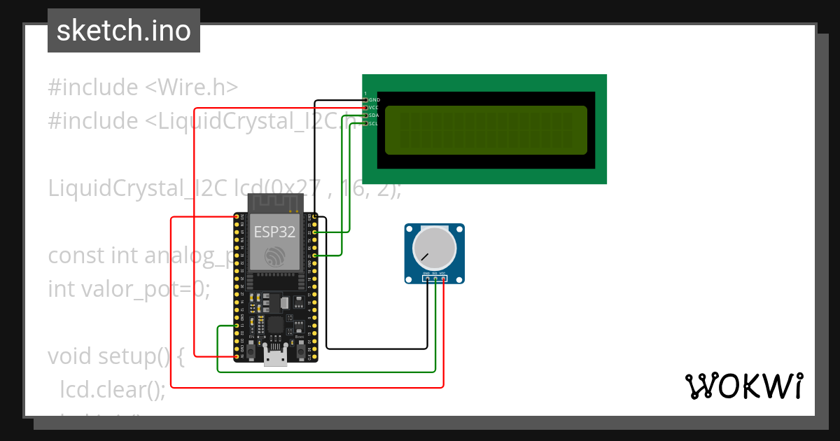 Pantalla Wokwi Esp32 Stm32 Arduino Simulator 
