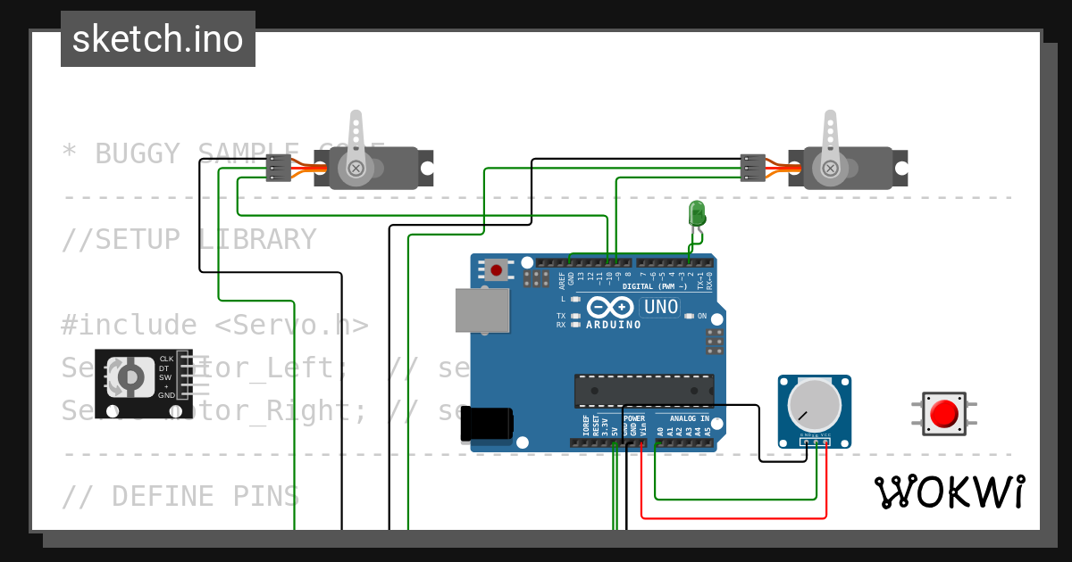 Buggy Code Sample Wokwi Esp32 Stm32 Arduino Simulator