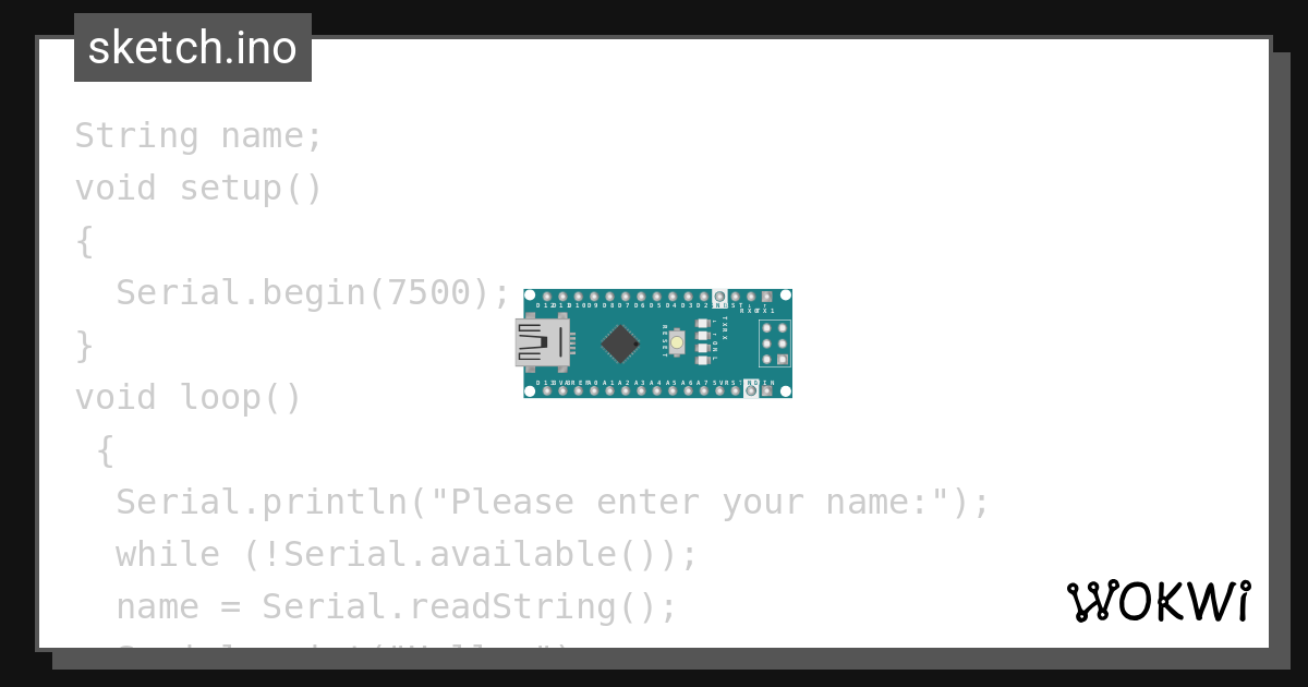 Name Wokwi Esp32 Stm32 Arduino Simulator