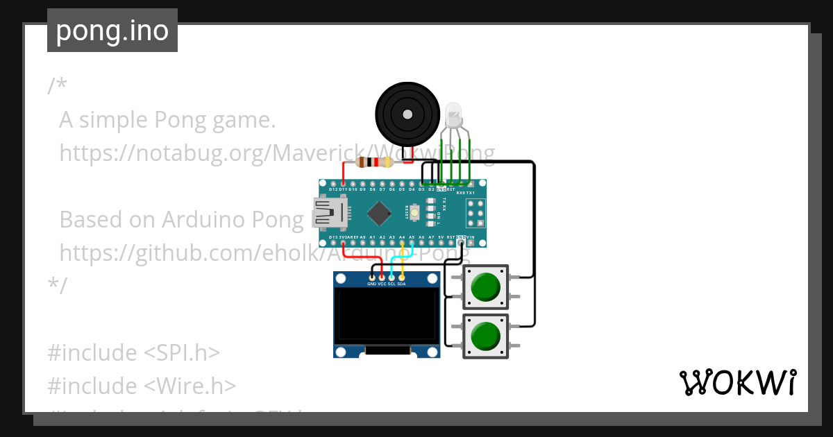 pong.ino Copy - Wokwi ESP32, STM32, Arduino Simulator