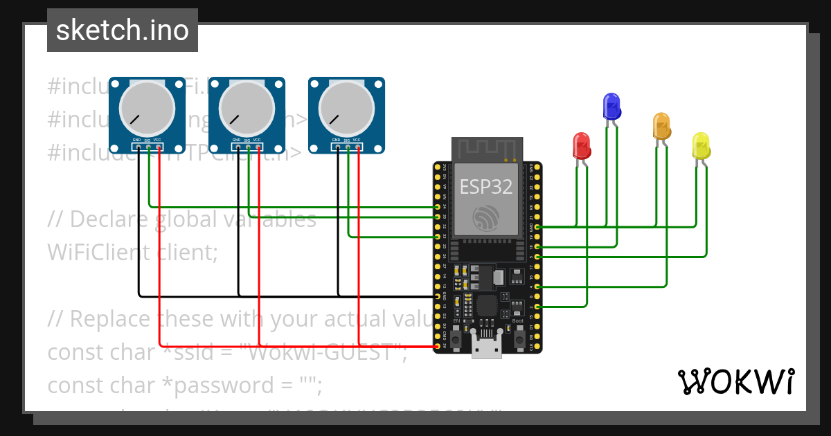 Water Quality monitoring -bablu Copy - Wokwi ESP32, STM32, Arduino Simulator