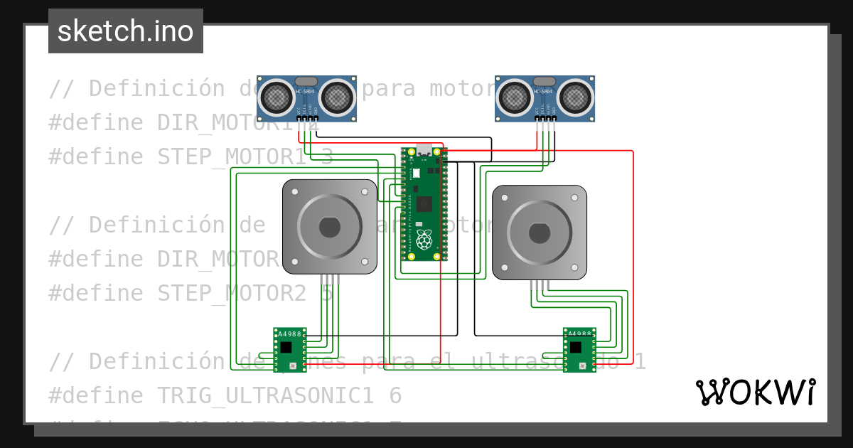Obstáculos Wokwi Esp32 Stm32 Arduino Simulator 5221