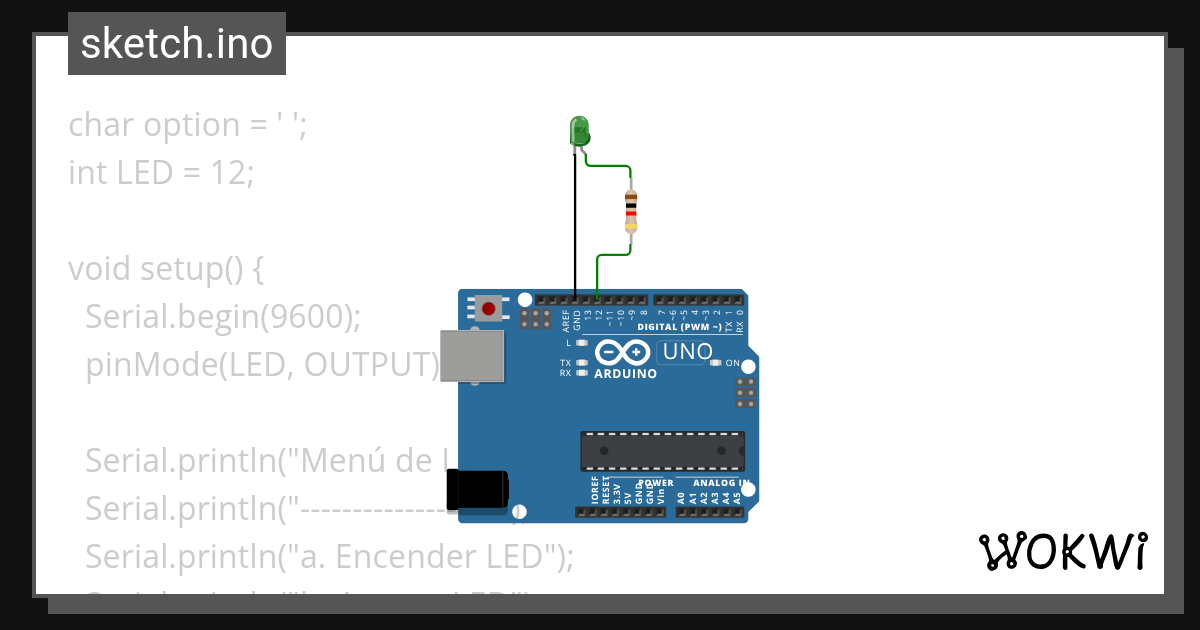 E1 - Wokwi ESP32, STM32, Arduino Simulator