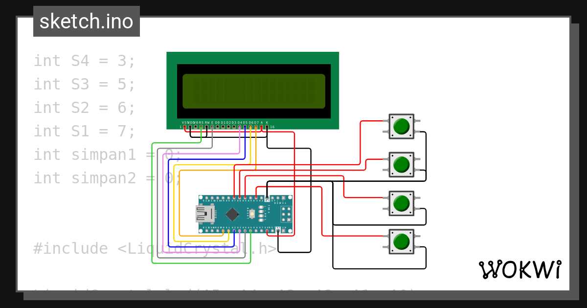 Tugas4lcds1 Ray Fixed Wokwi Esp32 Stm32 Arduino Simulator 8299