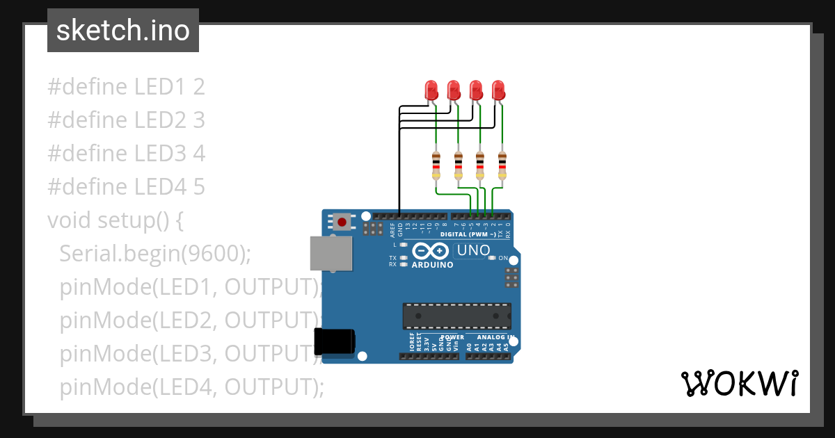 Lab 7 - Wokwi ESP32, STM32, Arduino Simulator