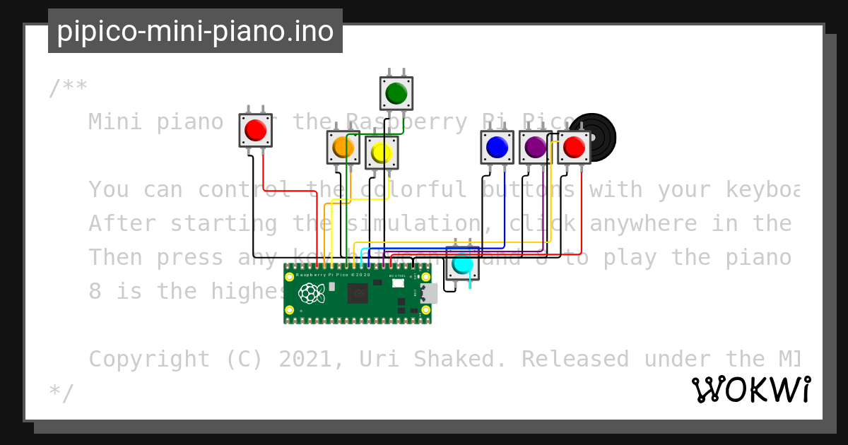Pipico Mini O Copy Wokwi Esp32 Stm32 Arduino Simulator