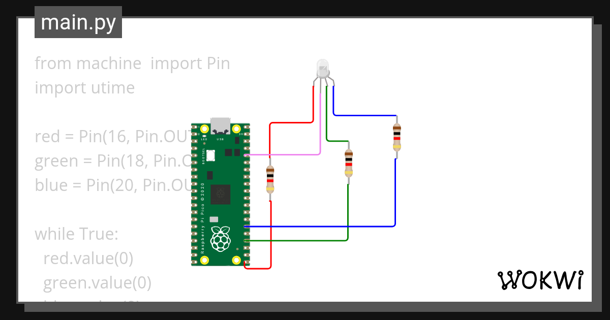 Led Blinks Wokwi Esp32 Stm32 Arduino Simulator 8162