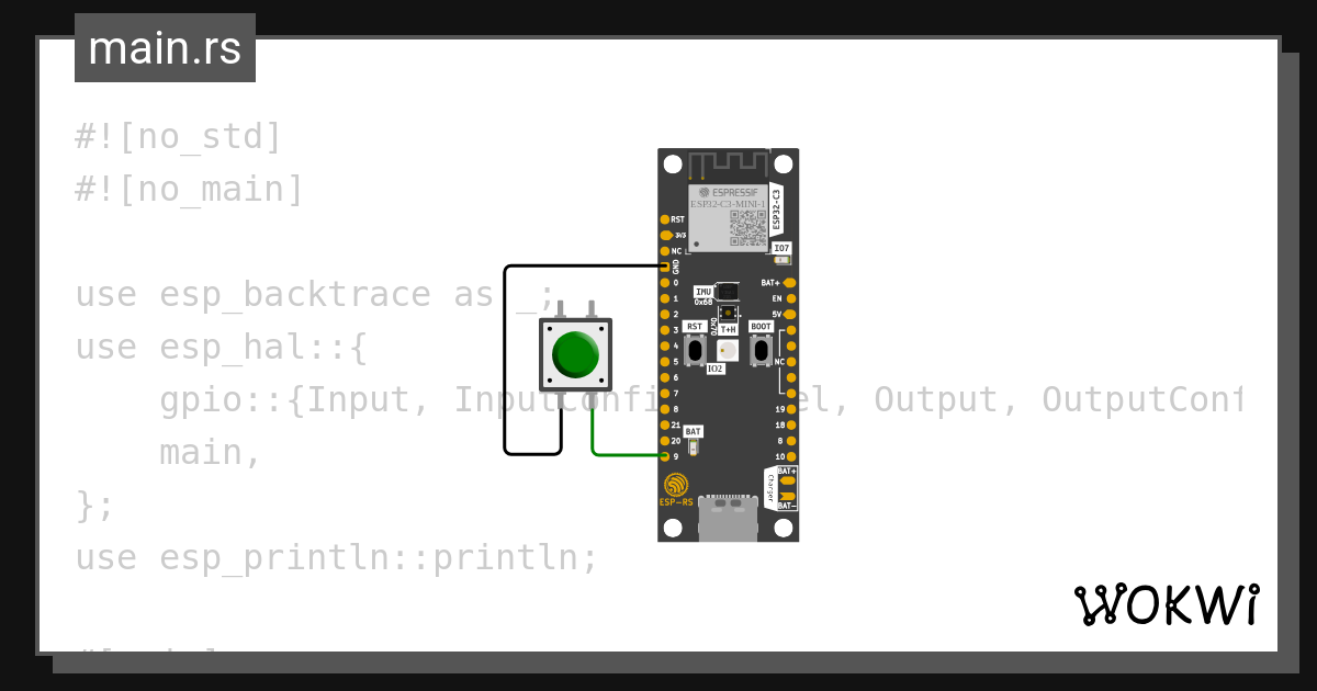 Nostd Training Button Solution Wokwi Esp32 Stm32 Arduino Simulator 3146