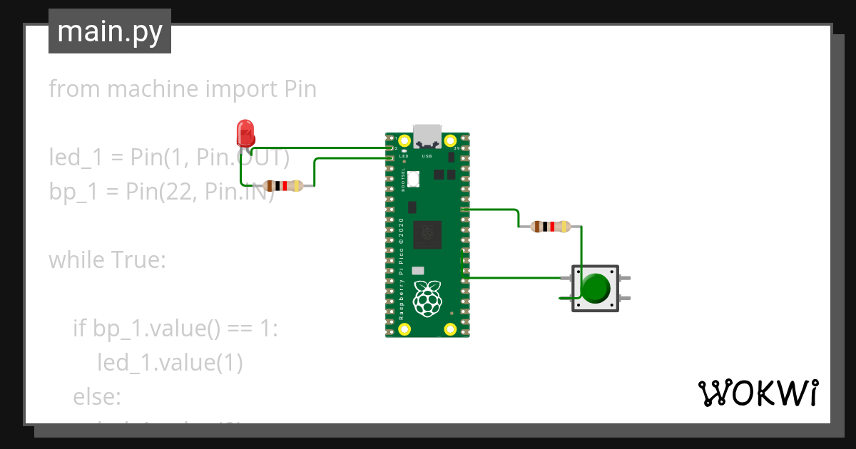 Bouton Wokwi Esp32 Stm32 Arduino Simulator 