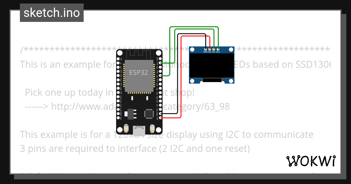 display.ino Copy - Wokwi ESP32, STM32, Arduino Simulator