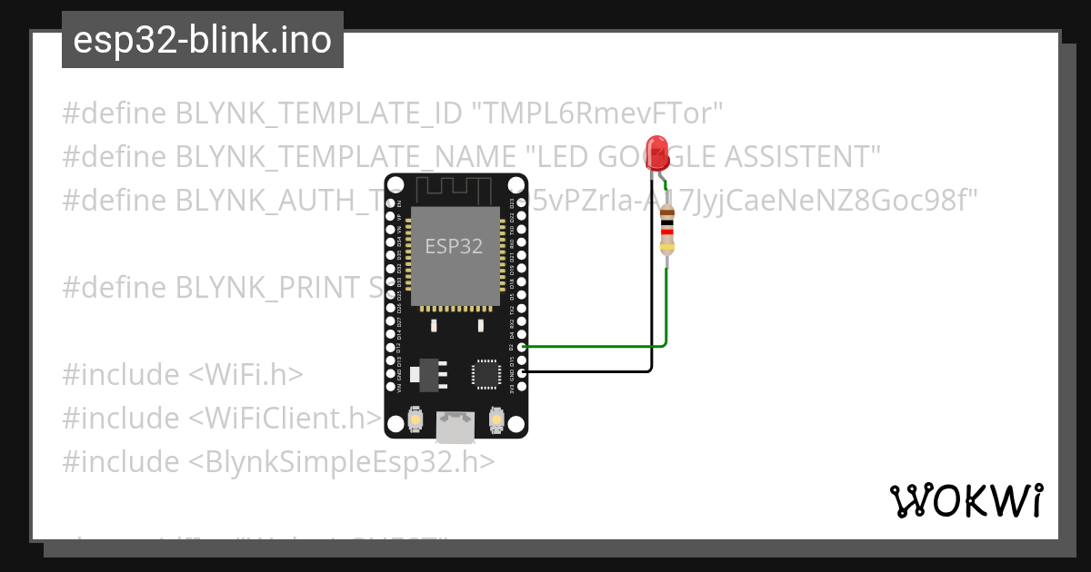 PROJECT IOT - Wokwi ESP32, STM32, Arduino Simulator