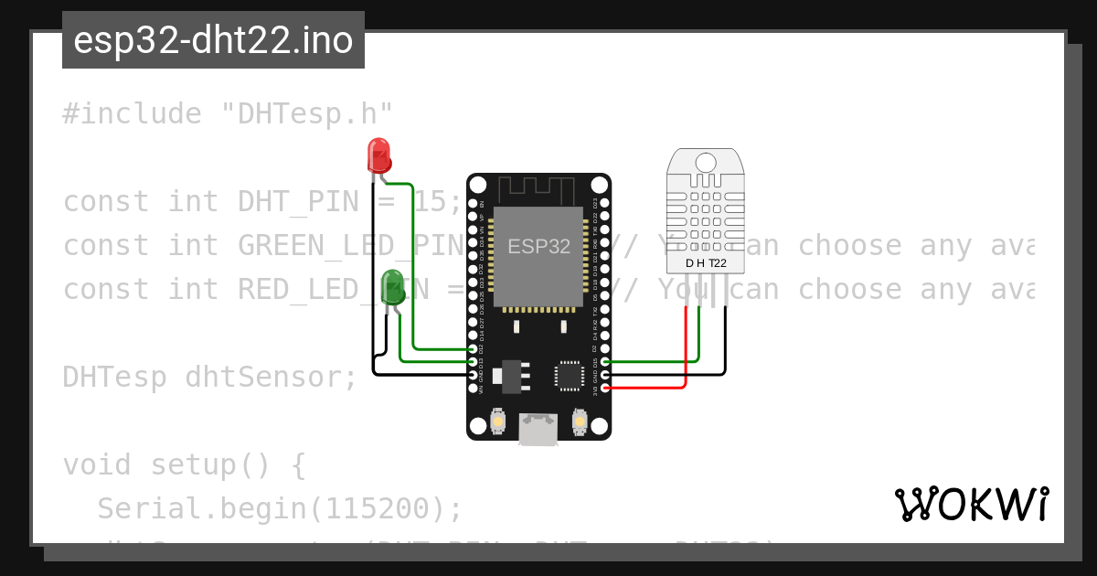 Humidity Sensor Wokwi Esp32 Stm32 Arduino Simulator 2669
