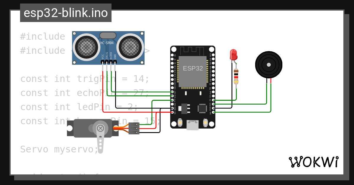 Penyambut Tamu Wokwi Esp32 Stm32 Arduino Simulator