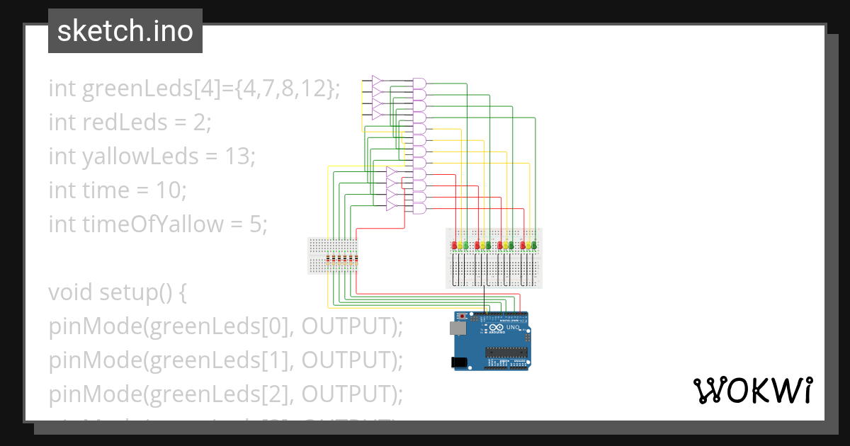 traffic Copy - Wokwi ESP32, STM32, Arduino Simulator