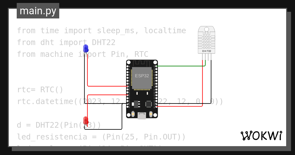 Projeto Dht22 Wokwi Esp32 Stm32 Arduino Simulator