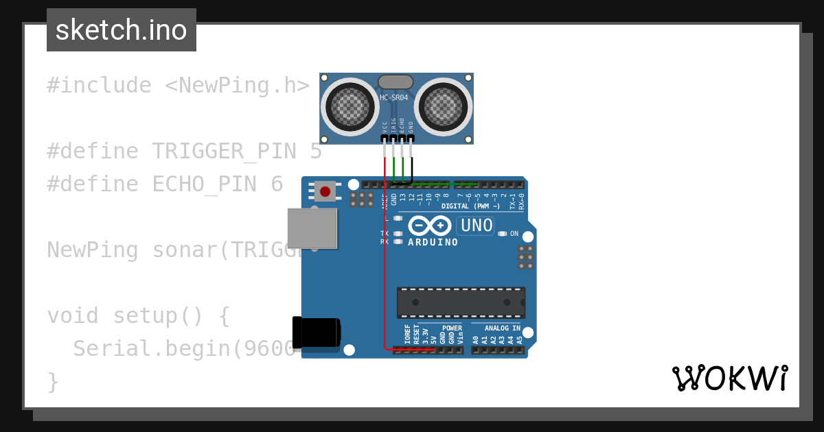 Project Ultrasonik Asep Wokwi Esp32 Stm32 Arduino Simulator