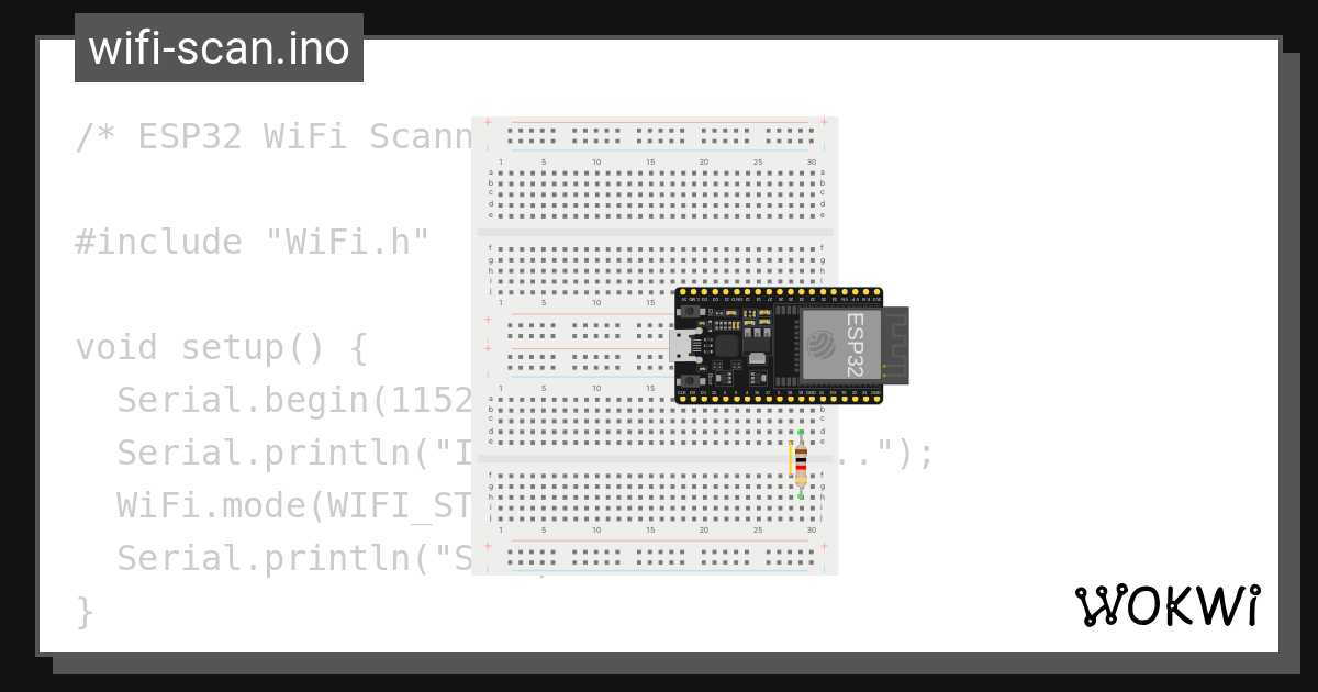 Wifi O Cop Wokwi Esp32 Stm32 Arduino Simulator