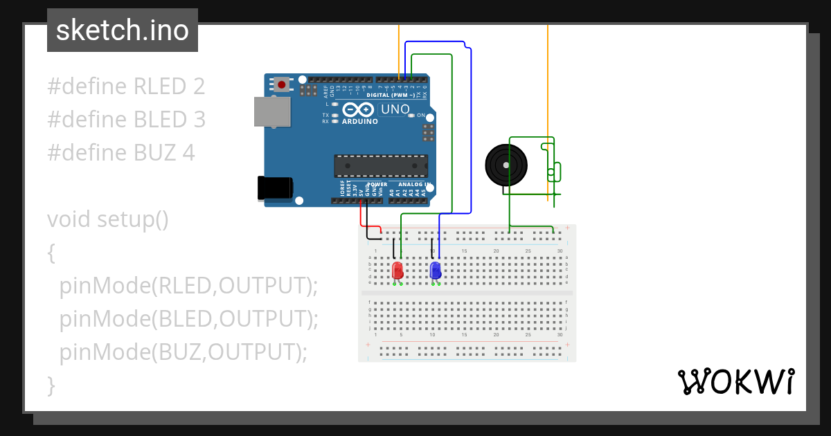 Led2 - Wokwi ESP32, STM32, Arduino Simulator